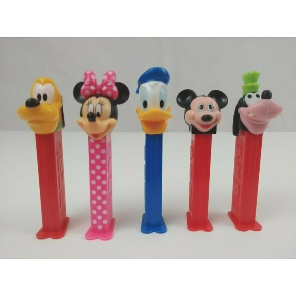 Toys | Vintage Lot Of 5 Disney Pez Dispensers Goofy Mickey Minnie Pluto ...